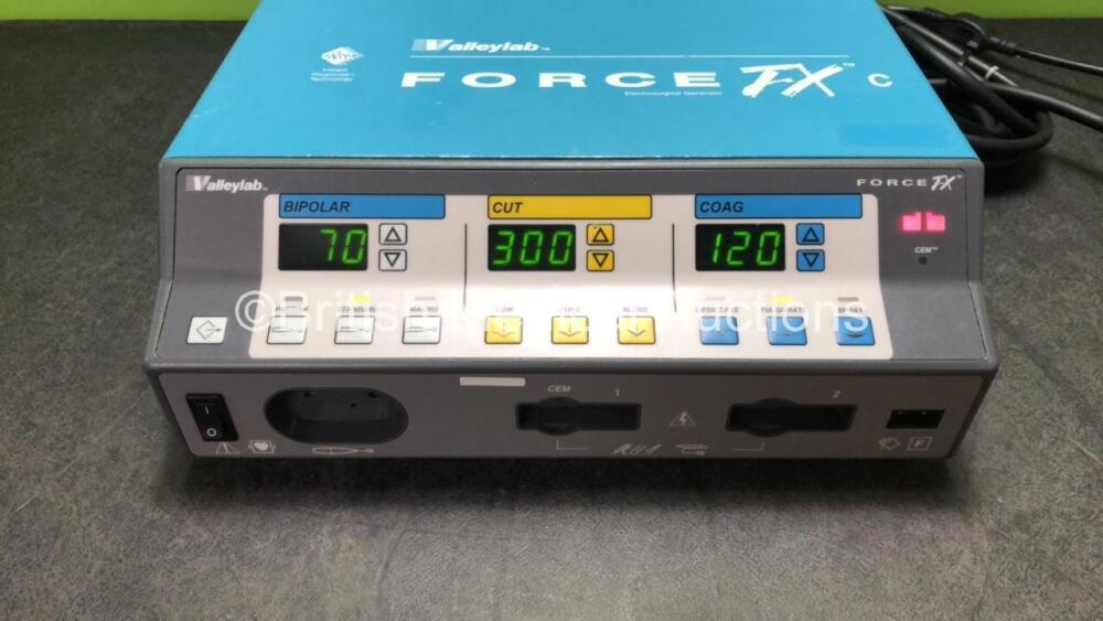 Valleylab Force FX C Electrosurgical Generator with 1 x Footswitch ...