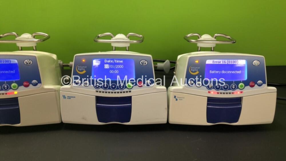 5 x Fresenius Kabi Volumat Agilia GB Infusion Pumps (All Power Up ...