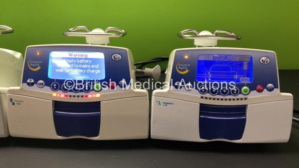 5 x Fresenius Kabi Volumat Agilia GB Infusion Pumps (All Power Up ...