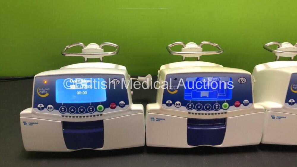5 x Fresenius Kabi Volumat Agilia GB Infusion Pumps (All Power Up ...