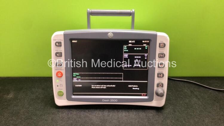 Dash 2500 Patient Monitor Including ECG, NIBP, SpO2 and Printer Options ...