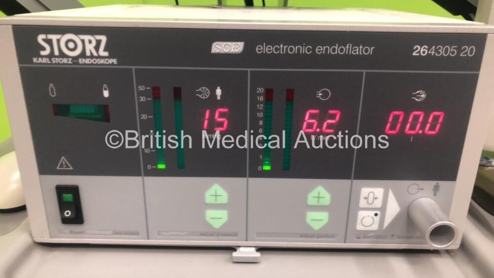 Karl Storz Stack Trolley with Xenon 300 201331 20 Light Source, 1 x ...