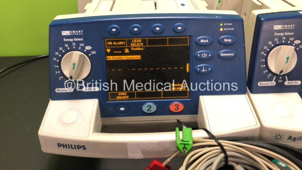Job Lot Including 1 x Philips Heartstart XL Smart Biphasic ...