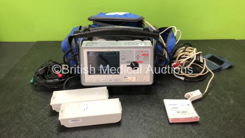 Zoll E Series Defibrillator Including ECG, CO2, SpO2, NIBP and Printer ...