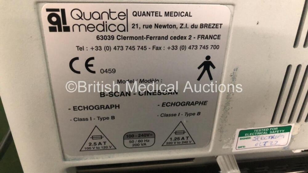 Quantel Medical CineScan S B-Scan A/B Ultrasound Scanner with B1 10 MHz ...
