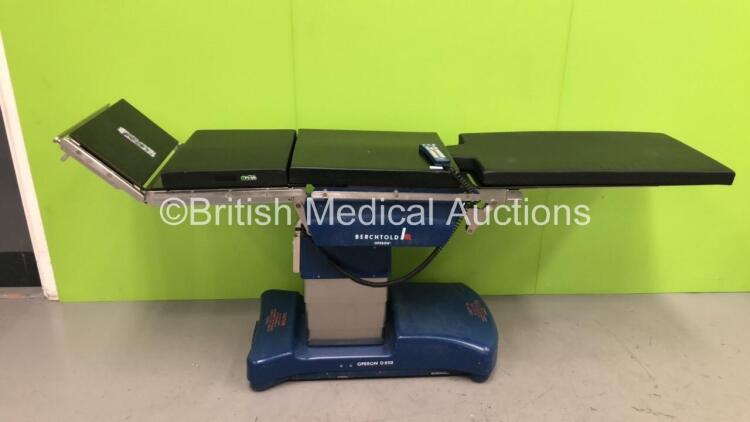 Berchtold Operon D850 Electric Operating Table with Controller and ...