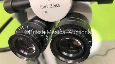 Zeiss OPMI Vario Dual Operated Surgical Microscope on Zeiss S8 Stand, 2 ...