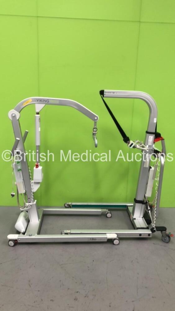 1 x Liko Golvo 7007 ES Electric Patient Hoist with Battery and ...