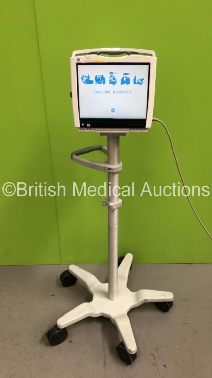 GE Carescape Monitor B450 with GE Patient Data Module Ref 2016793-002 ...