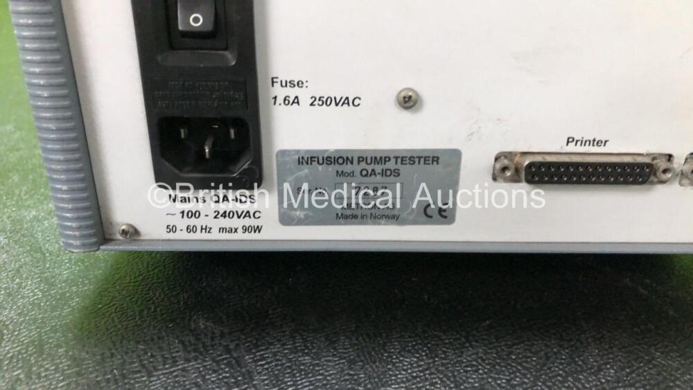 Metron QA-IDS Infusion Pump Tester Software Version 1.38 (Powers Up ...