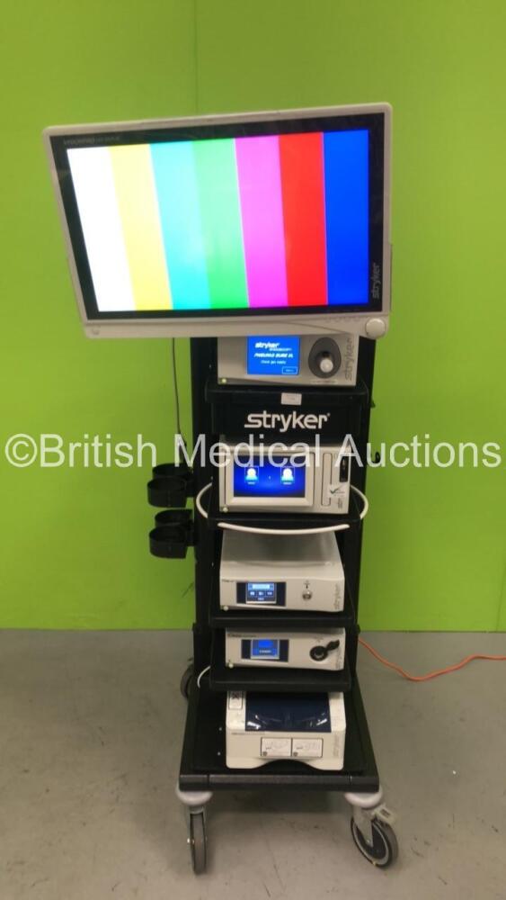 Stryker Stack Trolley with Stryker VisionPro LED Display, Stryker ...