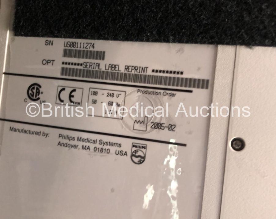 Agilent Heart Start XL Smart Biphasic Defibrillator Including Pacer ...