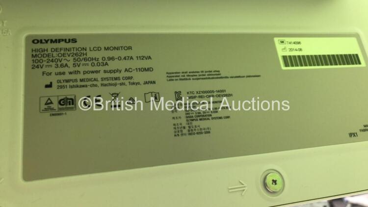 Olympus Stack System Including 1 x Olympus OEV262H Monitor, 1 x Olympus ...
