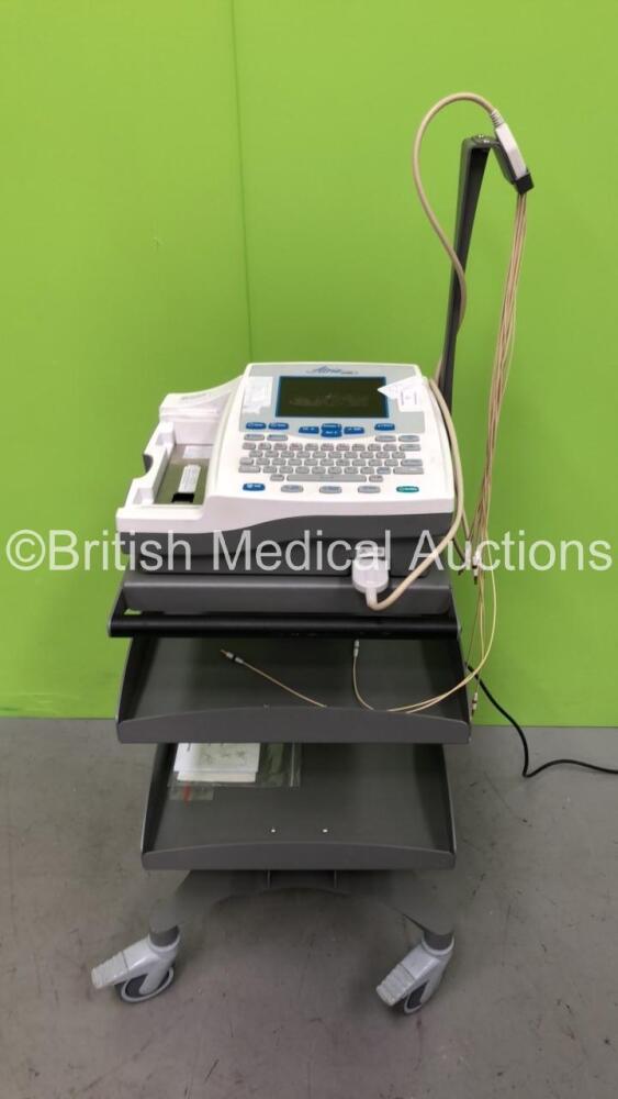 Burdick Atria 6100 ECG Machine on Stand with 1 x 10-Lead ECG Lead and ...