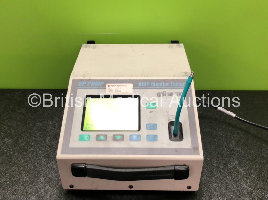 Bio-Tek NIBP Monitor Tester BP Pump Software Version V3.0 (Powers Up ...