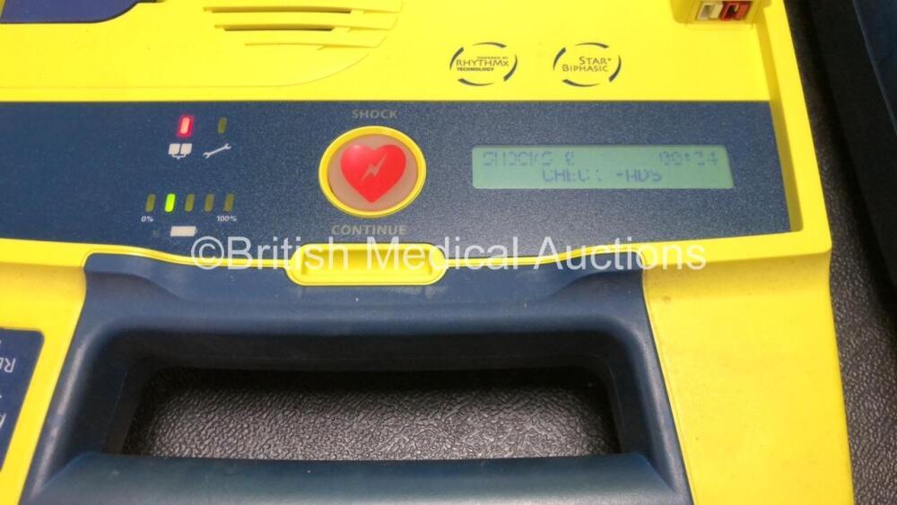 2 x Cardiac Science AED G3 Automated External Defibrillator (Both Power ...
