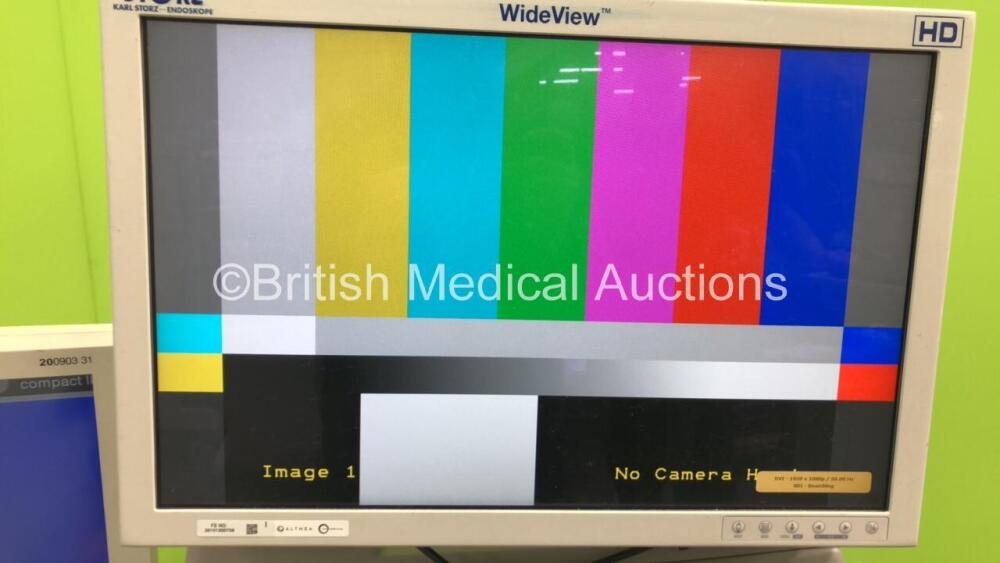 Karl Storz Stack System Including 1 x Karl Storz Endoskope Wide View HD ...