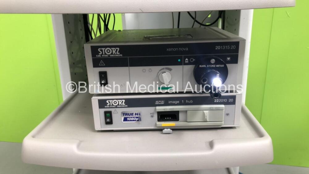 Karl Storz Stack System Including 1 x Karl Storz Endoskope Wide View HD ...