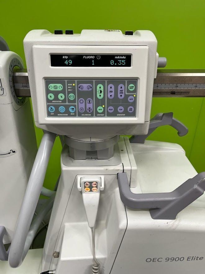 GE OEC 9900 Elite Vas 8 Mobile C-Arm with Dual Flat Screen Image ...