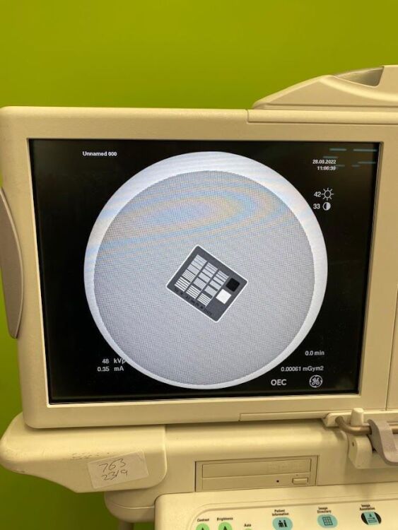 GE OEC 9900 Elite Vas 8 Mobile C-Arm with Dual Flat Screen Image ...