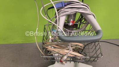 GE Carescape B650 Monitor on Stand with GE Patient Data Module Ref ...