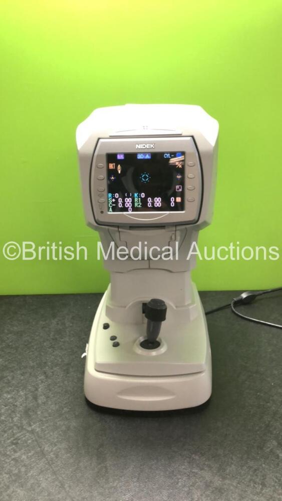 Nidek Tonoref II Auto. Ref / Kerato / Tonometer *Mfd - 2013* with Printer Option (Powers Up ...