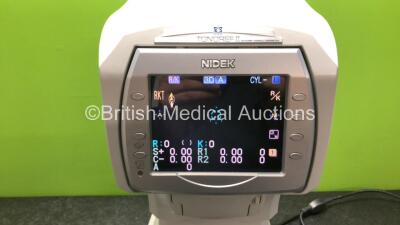 Nidek Tonoref II Auto. Ref / Kerato / Tonometer *Mfd - 2013* with Printer Option (Powers Up ...
