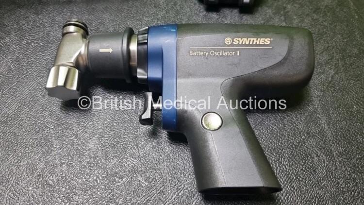 Job Lot Including 1 x Synthes Battery Recipicator 2 Handpiece 1 x ...
