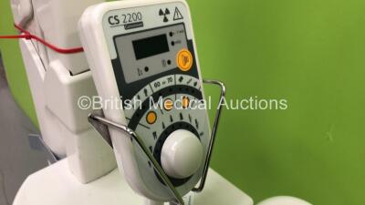 1 x Carestream CS2200 X-Ray Head with X-Ray Stand and Carestream CS ...