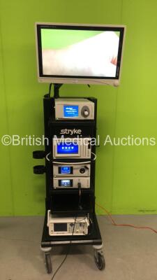Stryker Strack System Including 1 x Stryker Vision Pro LED Display ...