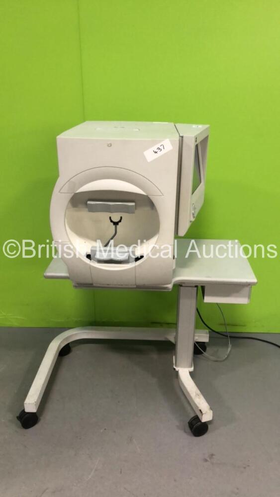 Zeiss Humphrey Field Analyzer Model 740i Software Version 5.1.2 with Printer on Motorized Table ...