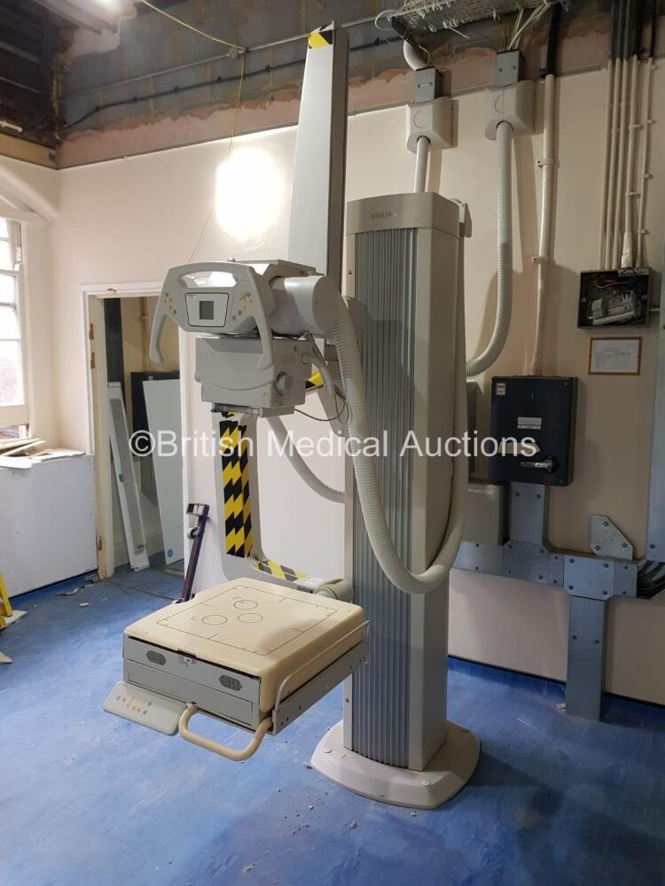 Philips Optimus 50 DR X-Ray System *Mfd - Jan 2010* with Accessories ...