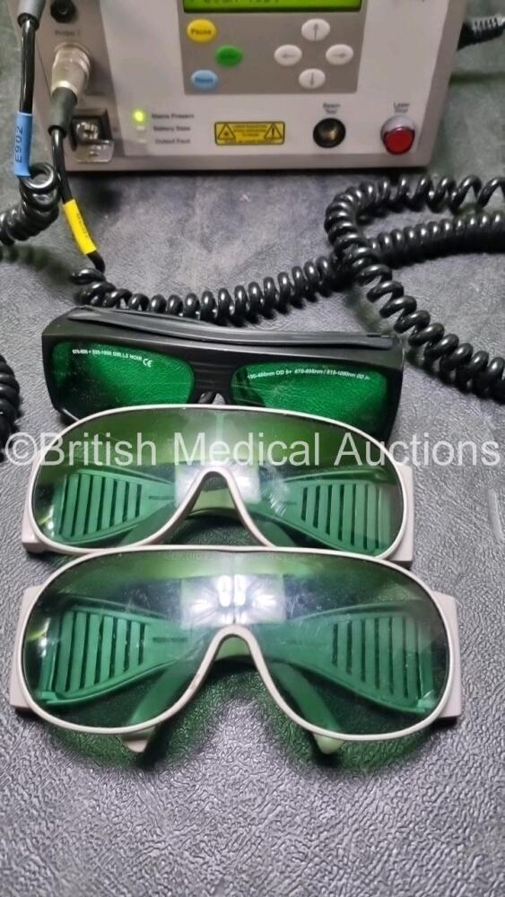 Omega Model XP Laser System *Mfd 05 / 06* (Powers Up with Key) with 2 x ...