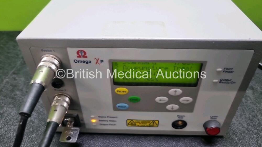 Omega Model XP Laser System *Mfd 05 / 06* (Powers Up with Key) with 2 x ...