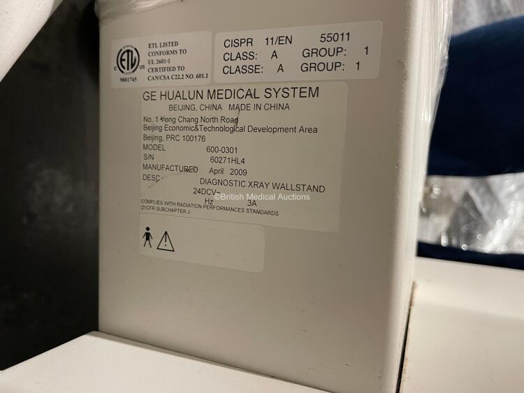 GE Proteus X-ray Bucky *Mfd - 2009* with 2020 Varian RAD-14 Diamond ...