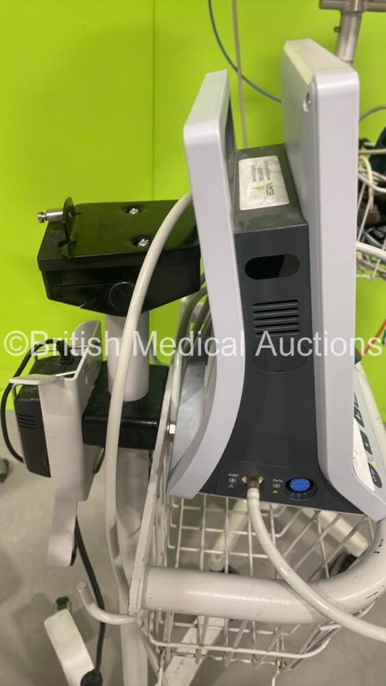 1 x Welch Allyn 52000 Series Vital Signs Monitor on Stand, 1 x Edan iM3 ...