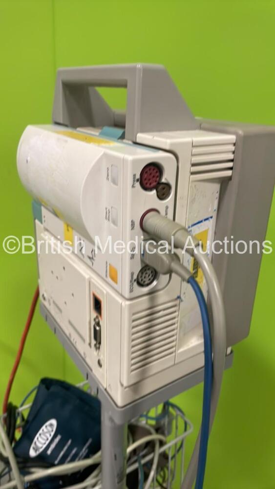 1 x Welch Allyn 52000 Series Vital Signs Monitor on Stand, 1 x Edan iM3 ...