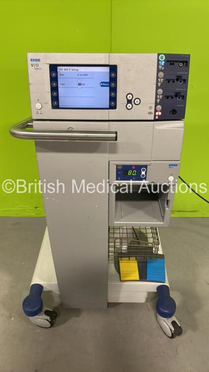 ERBE VIO 300 D Electrosurgical / Diathermy Unit Software Version 2.3.5 ...