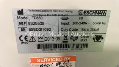 Eschmann TD850 Electrosurgical / Diathermy Unit with Dual Footswitch on ...