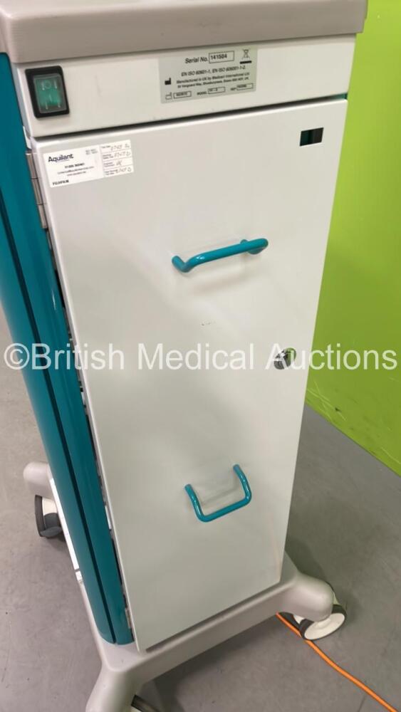 Aquilant Endoscopy Stack Trolley with Fujifilm Monitor, Fujinon ...