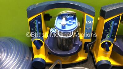2 x Laerdal LSU Suction Units Including 2 x Cups, 2 x Batteries and ...