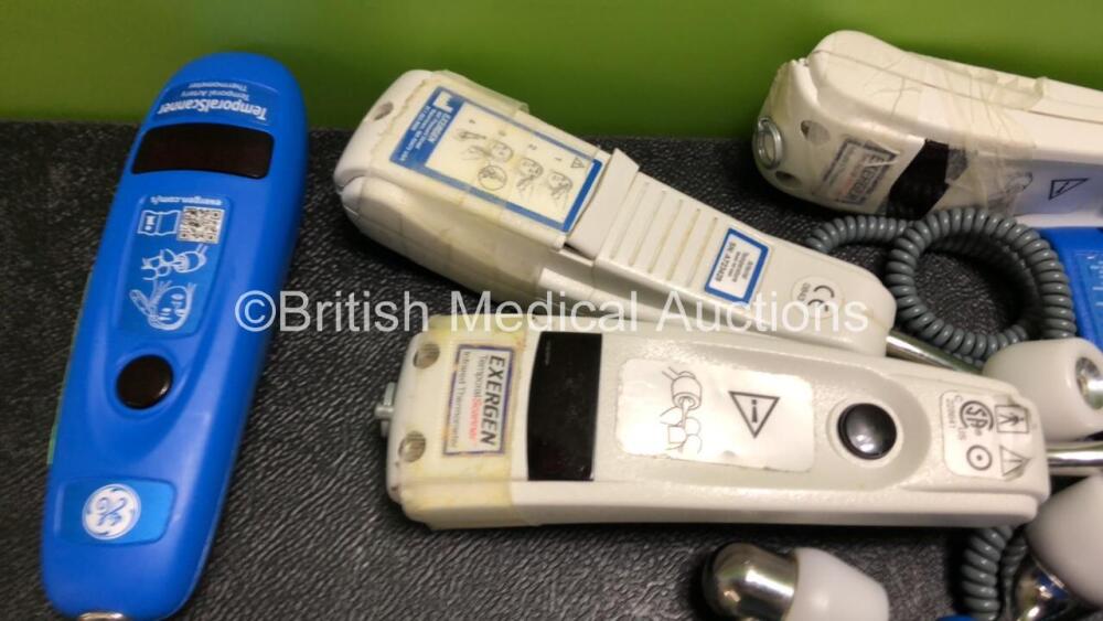 Job Lot Including 4 x GE Exergen Temporal Artery Thermometers and 15 x ...