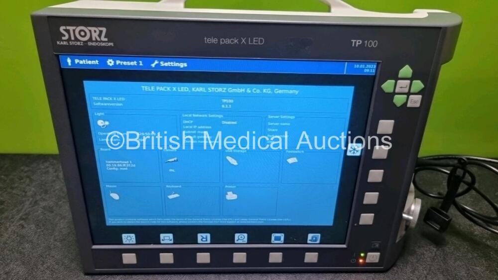 Karl Storz Endoskope TP 100 tele pack X LED Endoscopic Imaging System ...