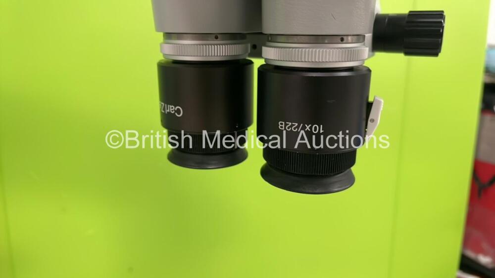 Zeiss OPMI 6-CFC Surgical Microscope with f170 T* Binoculars, 2 x 10x ...