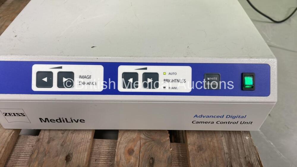 Zeiss OPMI 6-CFC Surgical Microscope with f170 T* Binoculars, 2 x 10x/22B Eyepieces, Zeiss ...