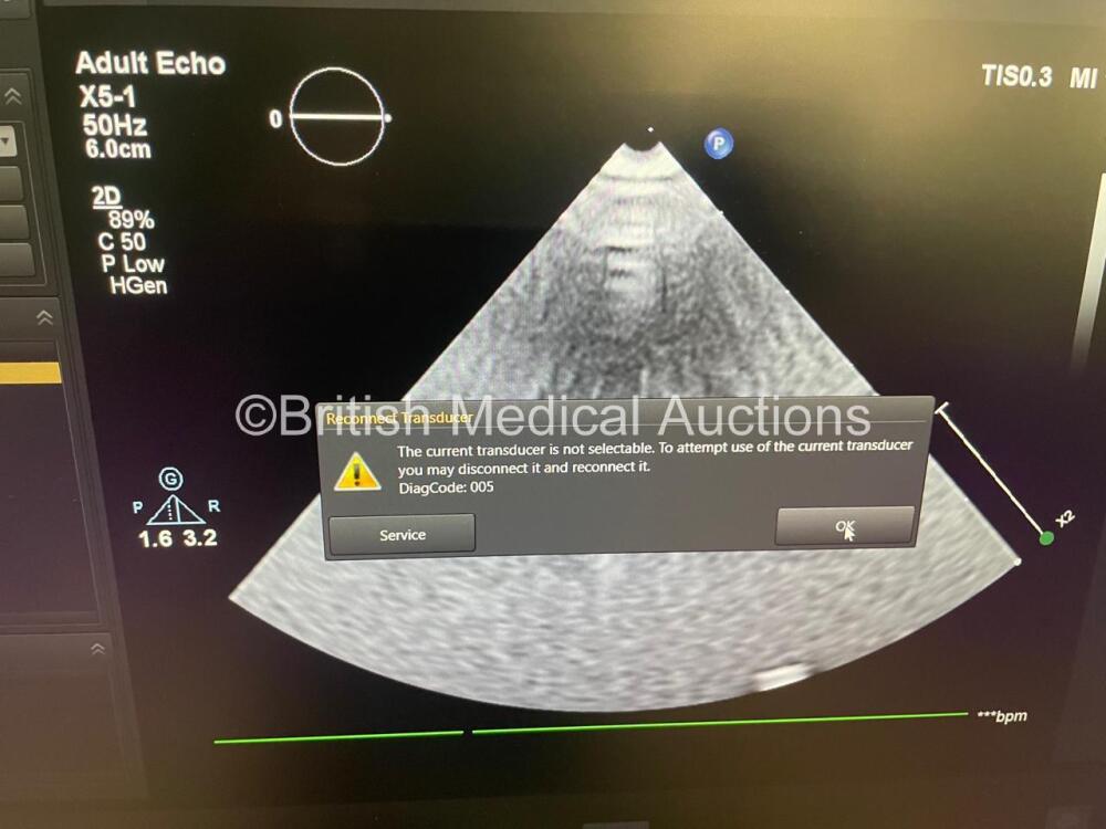 Philips Matrix Epiq 7C Flat Screen Ultrasound Scanner Ref 989605386721 ...