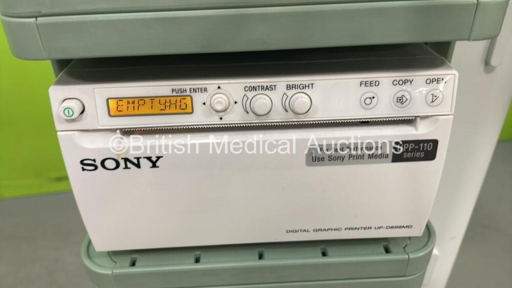 BK Medical flex Focus 500 Flat Screen Ultrasound Scanner Type1202 *S/N ...