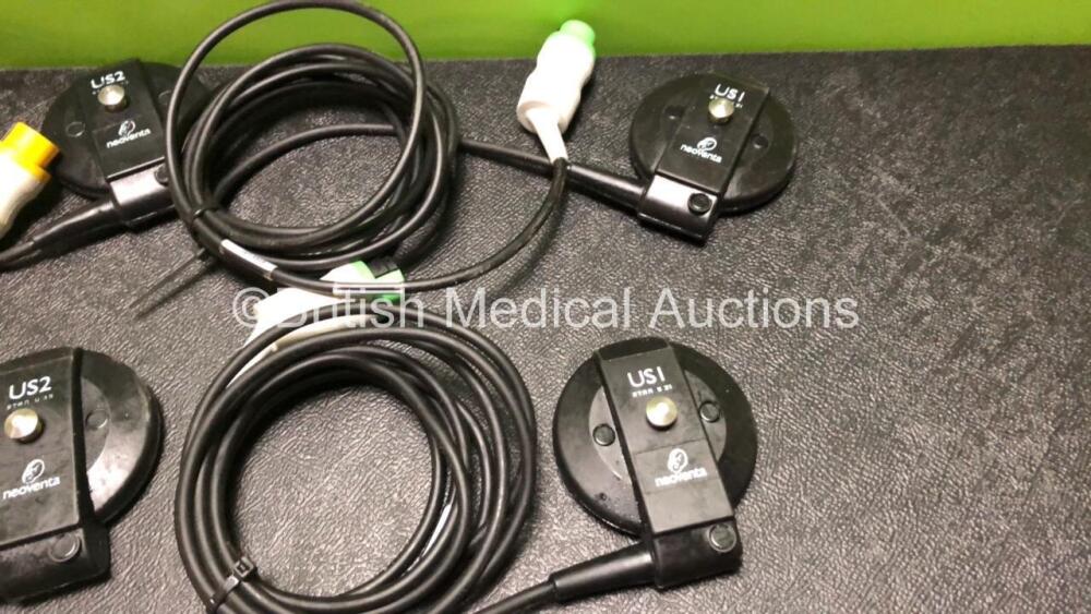 Job Lot of Fetal Monitor Transducers Including 2 x Neoventa TOCO ...