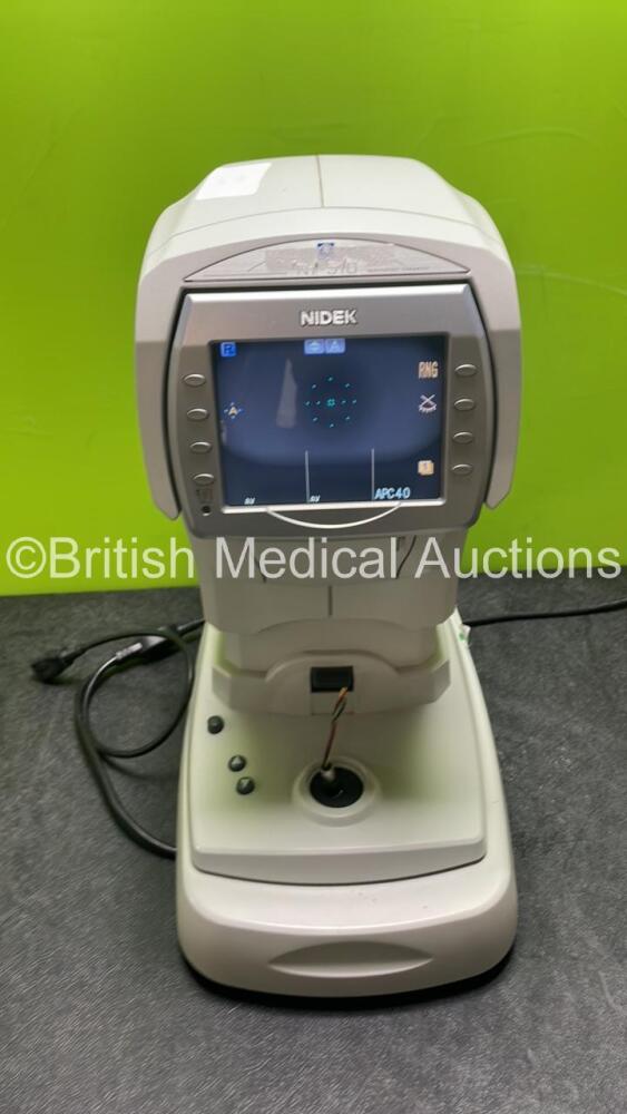 Nidek NT-510 Non Contact Tonometer *Mfd 2010 (Powers Up Missing Controller Stick - See Photo ...