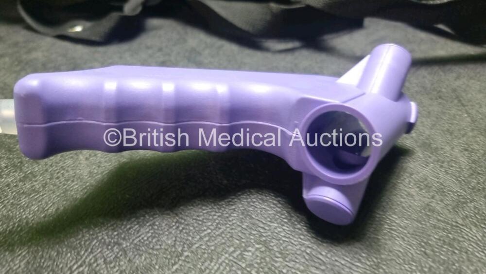 10 x NDD Easy On-PC (TrueFlow) PC Based Spirometers in Carry Cases ...